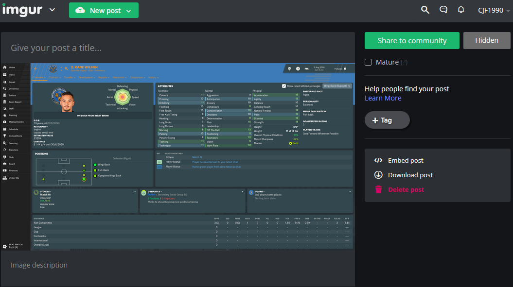Taking screenshots in Football Manager – Fuller FM